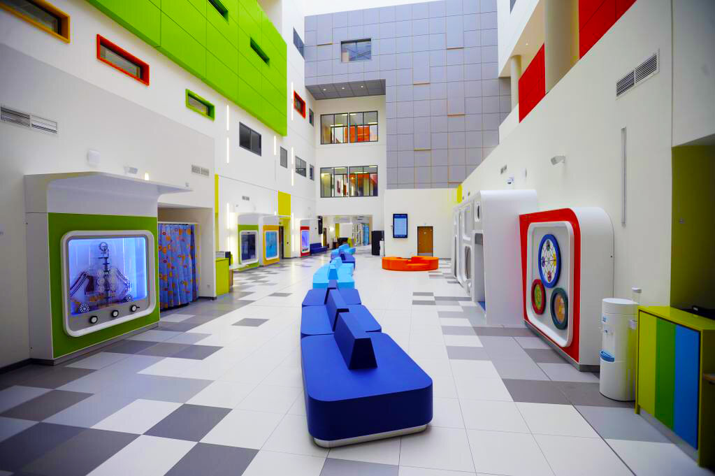 Hospital Visitor Space - Engaging Interactive Display Software